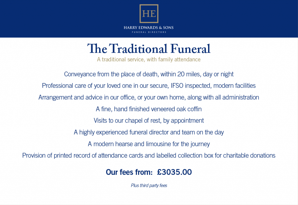 The Traditional Funeral - Harry Edwards & Sons